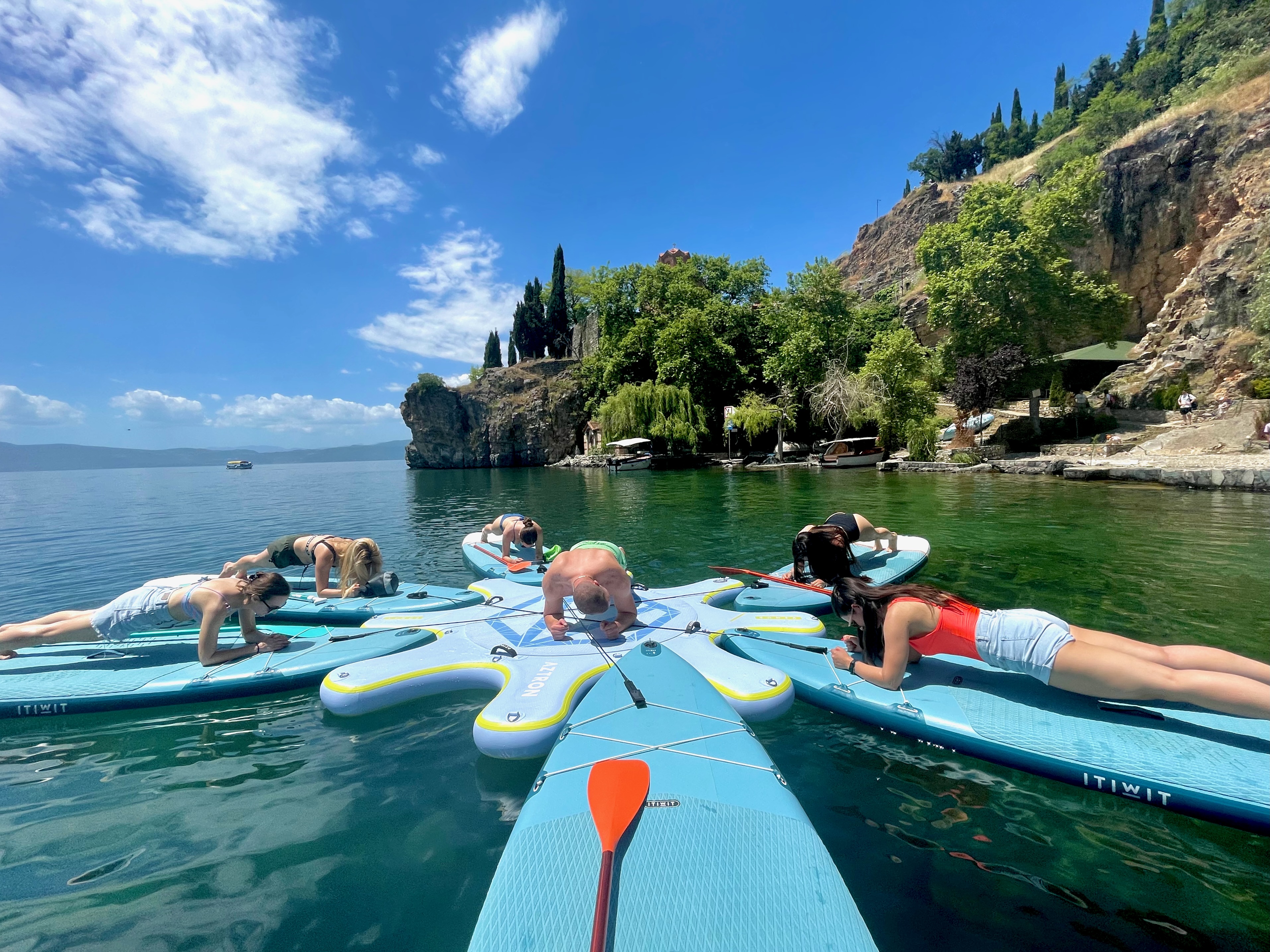Introducing Our New Experience: Water Yoga Sessions Begin! - Kajak.mk